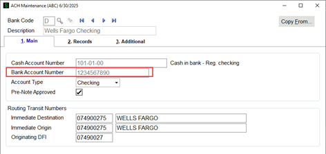 Configuring Sage 100 For Vendor ACH Payments | DWD Technology Group