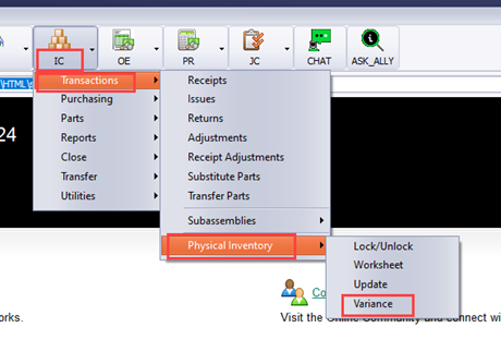 How To Process Your Physical Inventory In Sage BusinessWorks | DWD ...