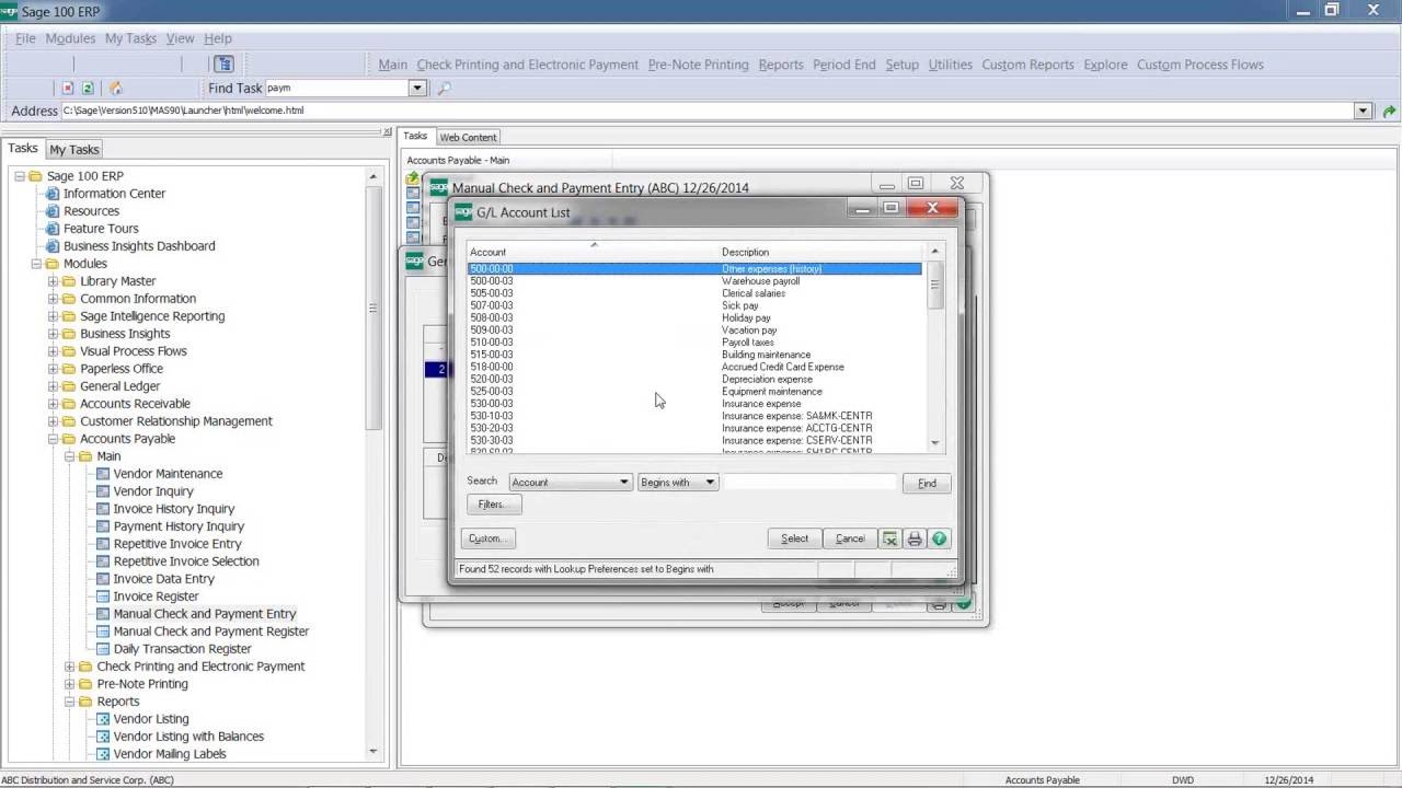 How To Reverse An Accounts Payable Check In Sage 100 | DWD Technology Group